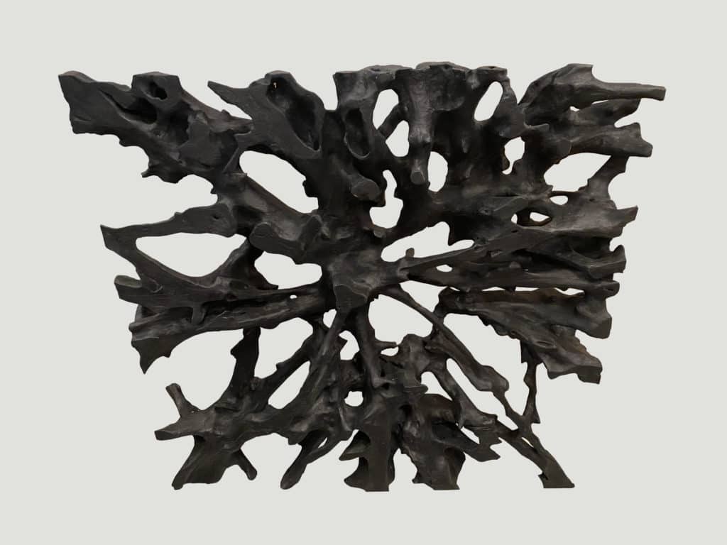 Charred Teak Root Art or Coffee Table 003TT - Andrianna Shamaris