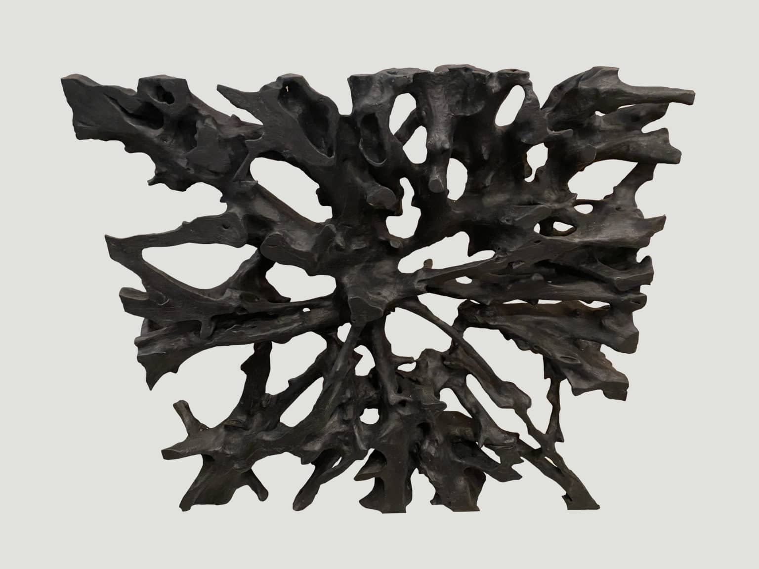 Charred Teak Root Art or Coffee Table 003TT - Andrianna Shamaris